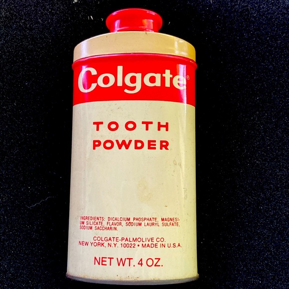 Colgate-Palmolive | Bath | Vintage Colgate Tooth Powder Tin | Poshmark